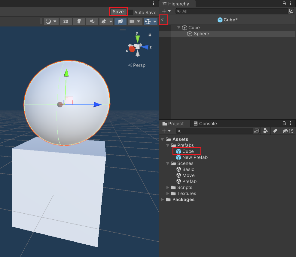 Unity3D 基础 03 预制体 - Awake