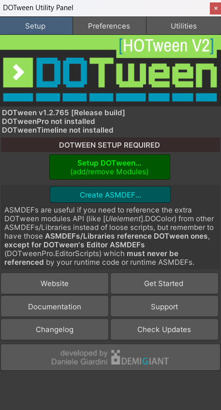 Unity3D DOTween - Awake