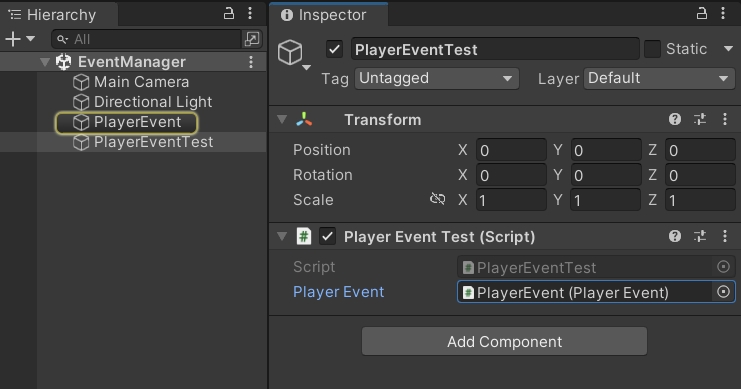 Unity3D 观察者模式 - Awake